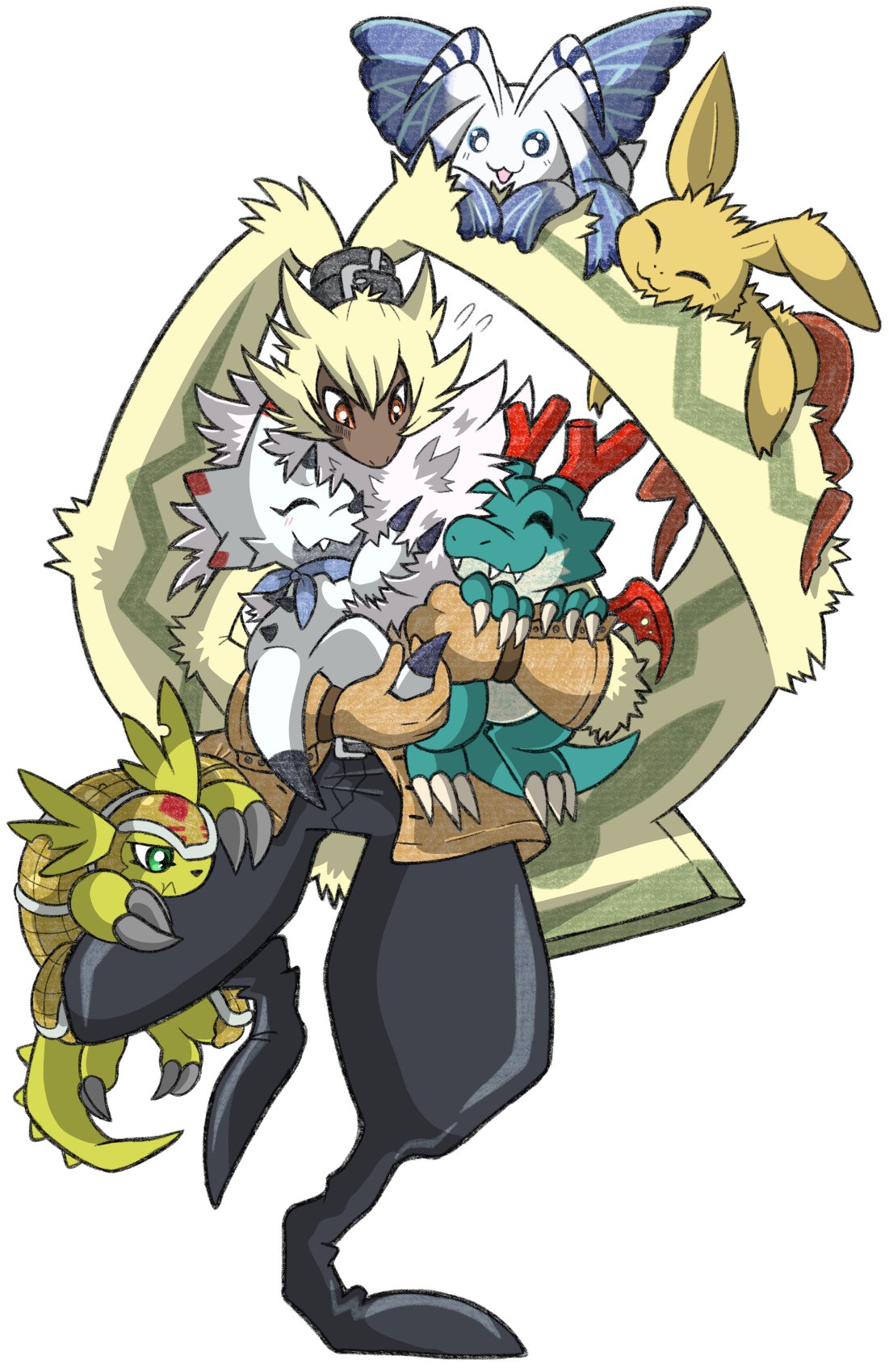 Ana Ilda 🐇 on Twitter: "STILL SO FLUFFY! #Digimon https://t.co/mdxCWMc0Cv" / Twitter