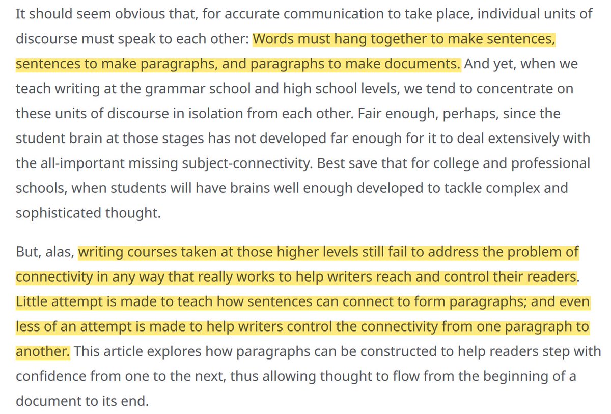 Notes on writing coherent paragraphs #academicwriting – Dr Andrew Huang ...