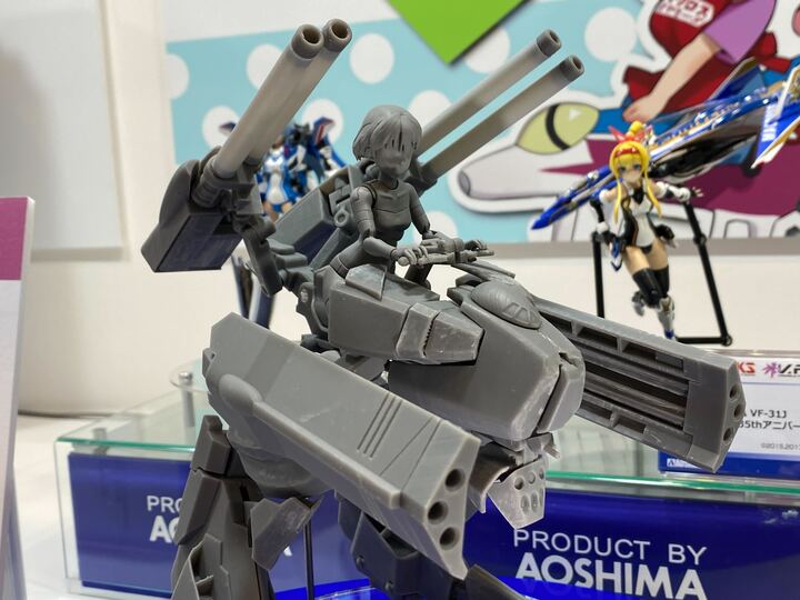 HOBBY Watch on Twitter: "【静岡ホビーショー】アニメ「マクロスF」より「VB-6」がプラモ化。「ワルキューレ」のマキナ・中島も登場！ https://t.co ...