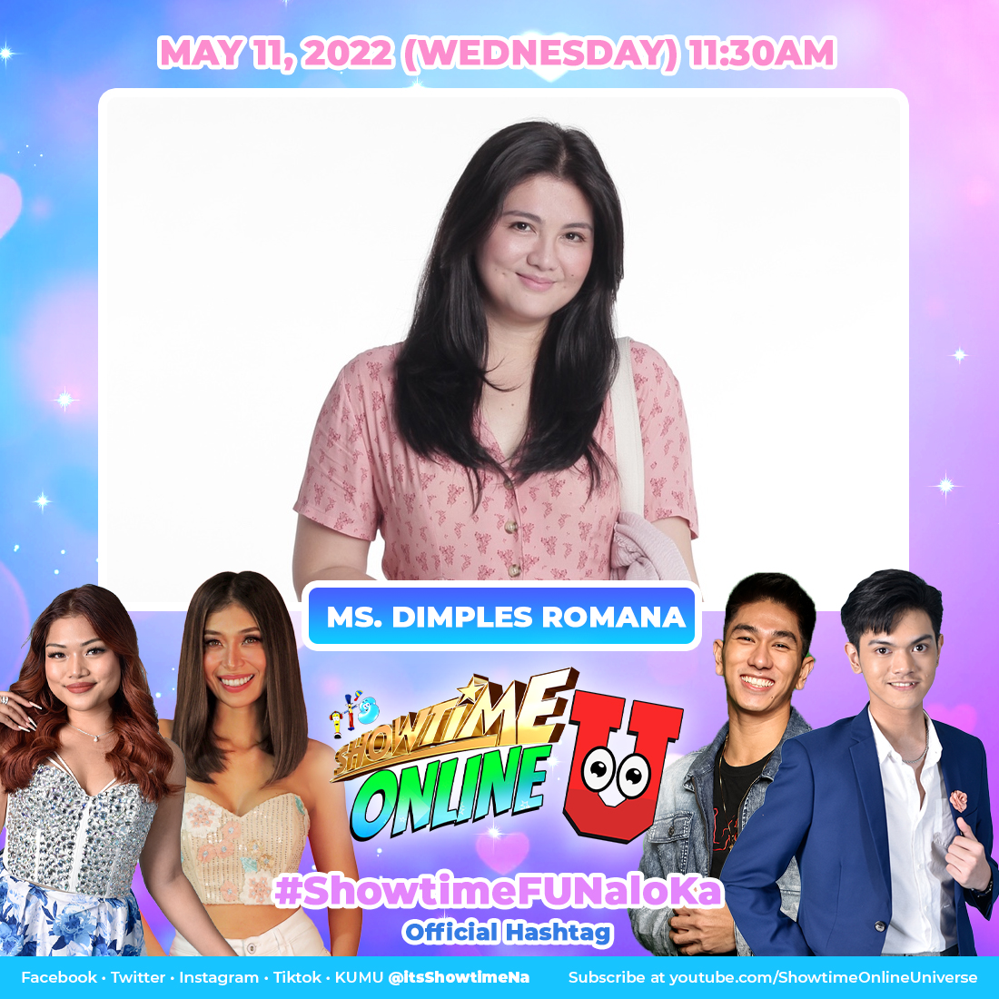 It's Showtime on Twitter: "⭐️ Showtime Onliners! FUNalo ang saya this Wednesday with MS. DIMPLES ...