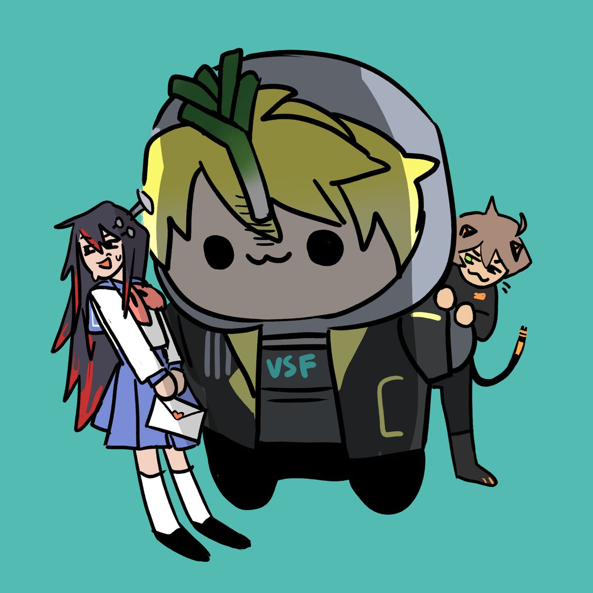 「I'm stressed *draws basil freaking out with his head in his 」neo 🌠 ...