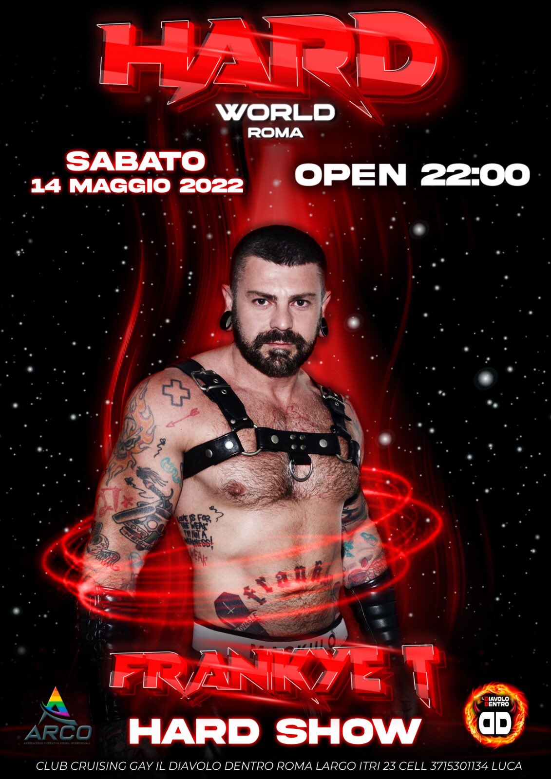 CLUB DIAVOLO DENTRO(roma) on Twitter: "🌟🌟NON MANCARE 🌟🌟 🔥SABATO 14 MAGGIO🔥 💥🌏HARD WORLD🌏💥 Al ...