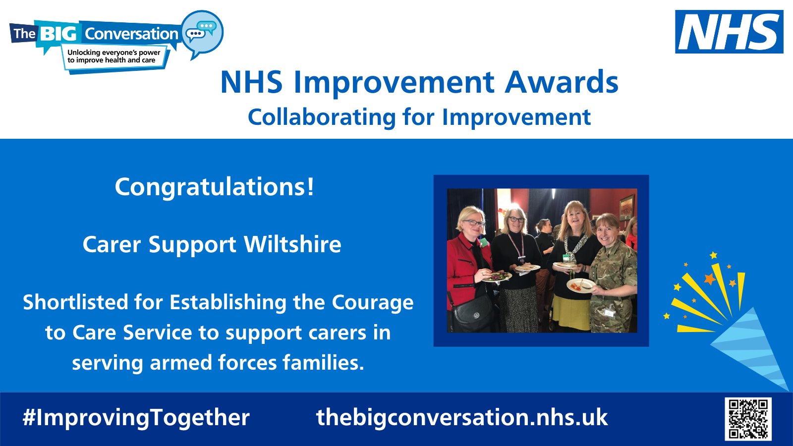 NHS Horizons on Twitter: "Congratulations @carerswiltshire shortlisted in the collaborating for ...