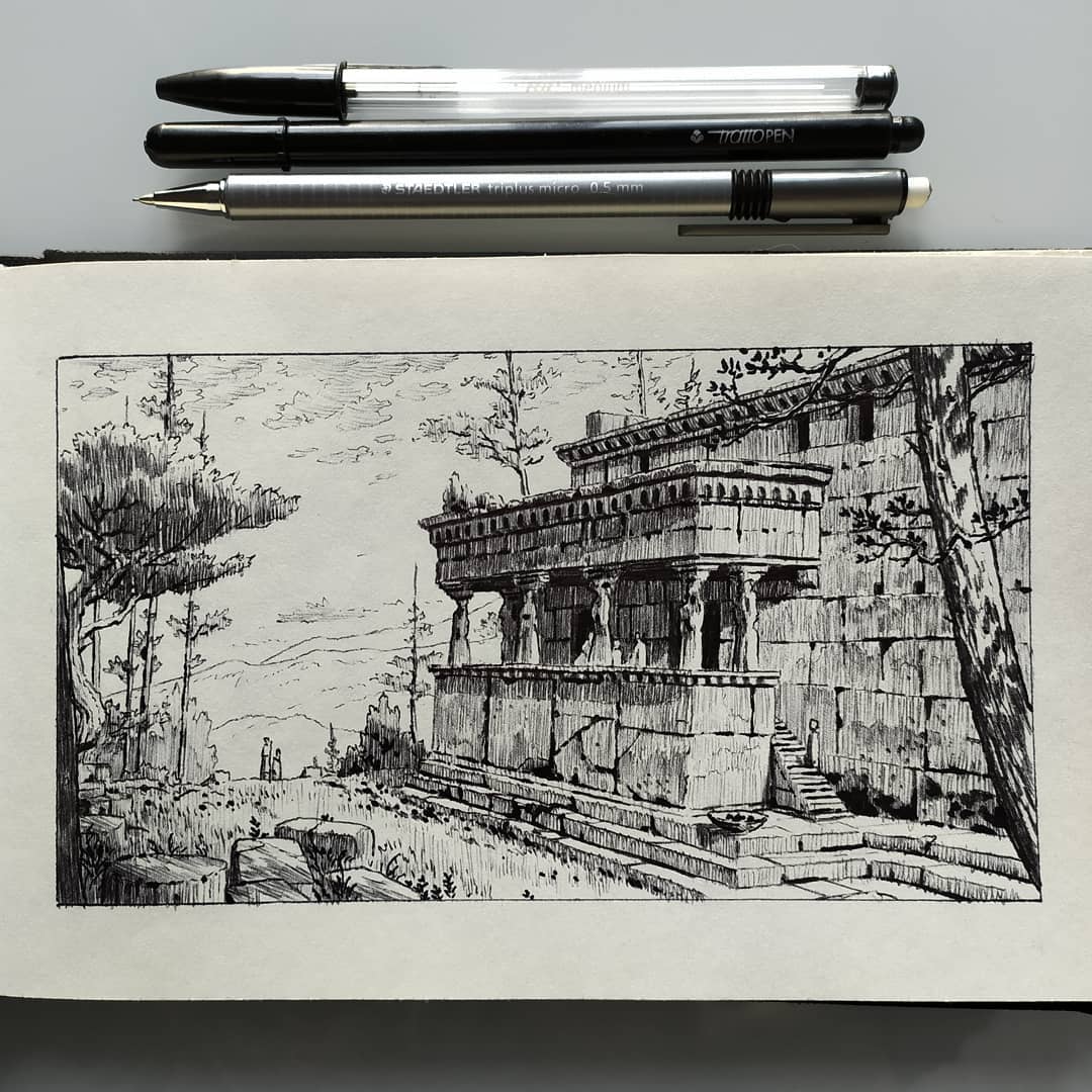 「A Collection of beautiful Sketches by Lorenzo Lanfranconi - 」IAMAGの漫画