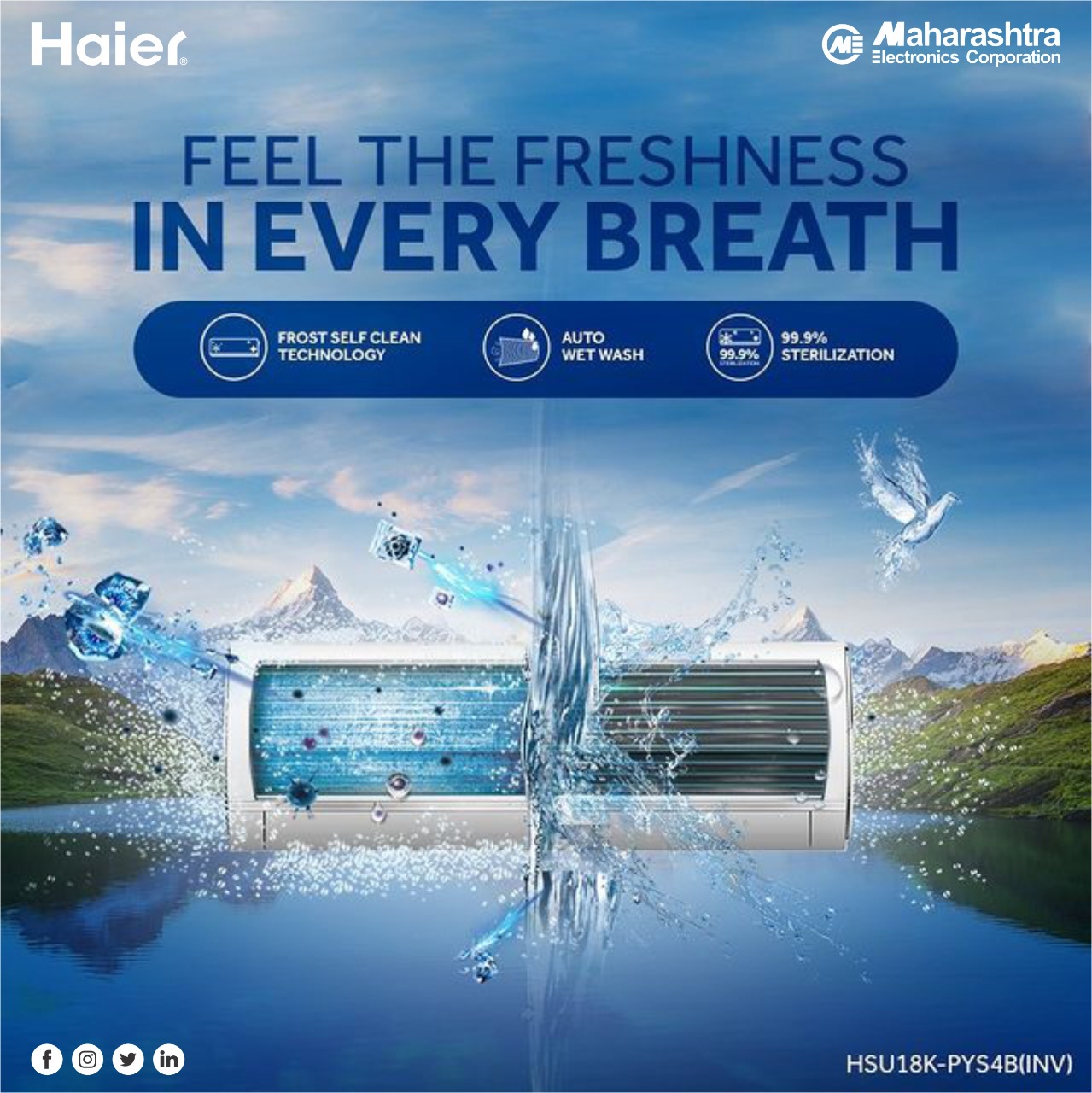 Air Conditioner Advertisement Flyer