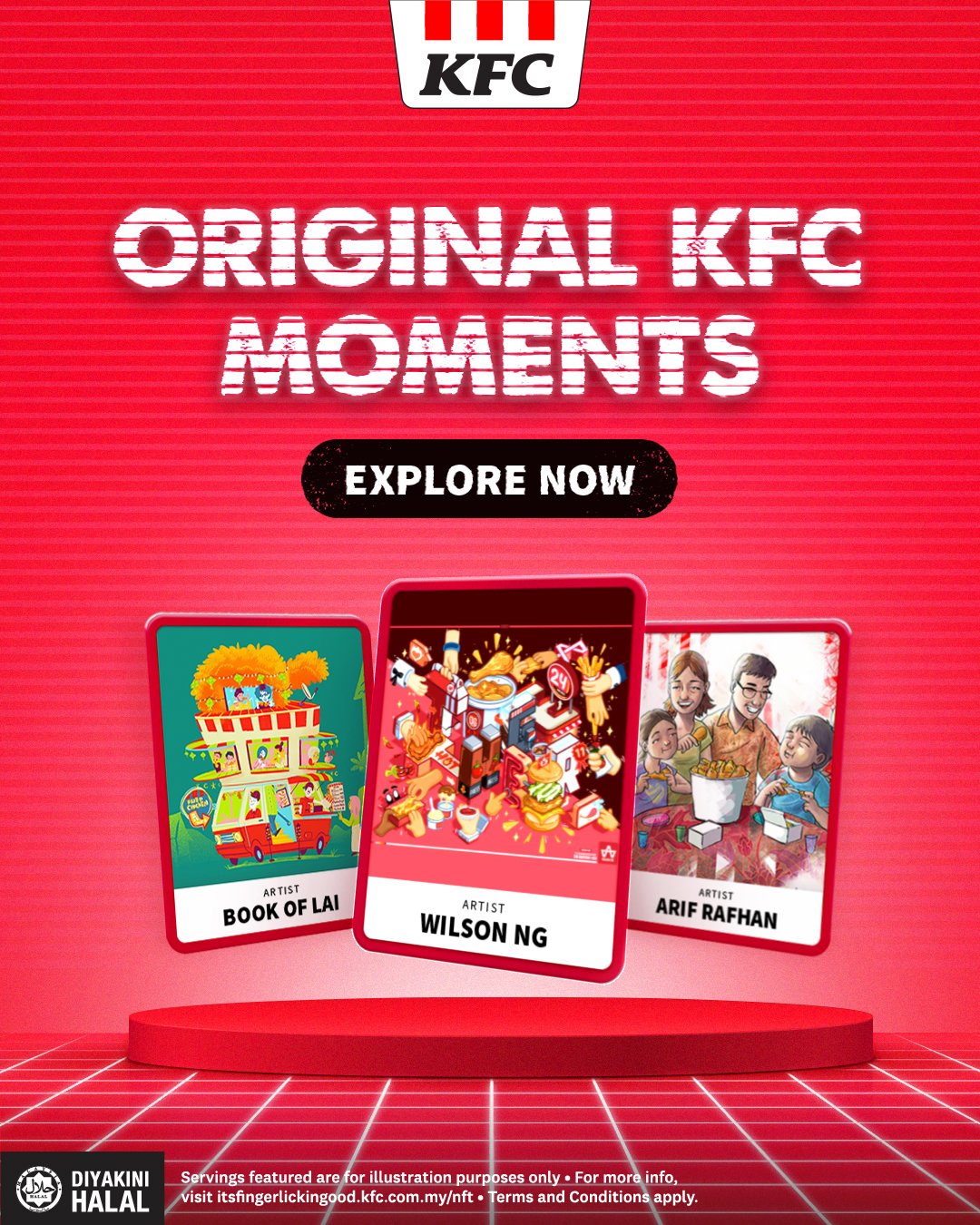 KFCmalaysia on Twitter: "We're now in the metaverse! Original Moments KFC NFT collection in ...
