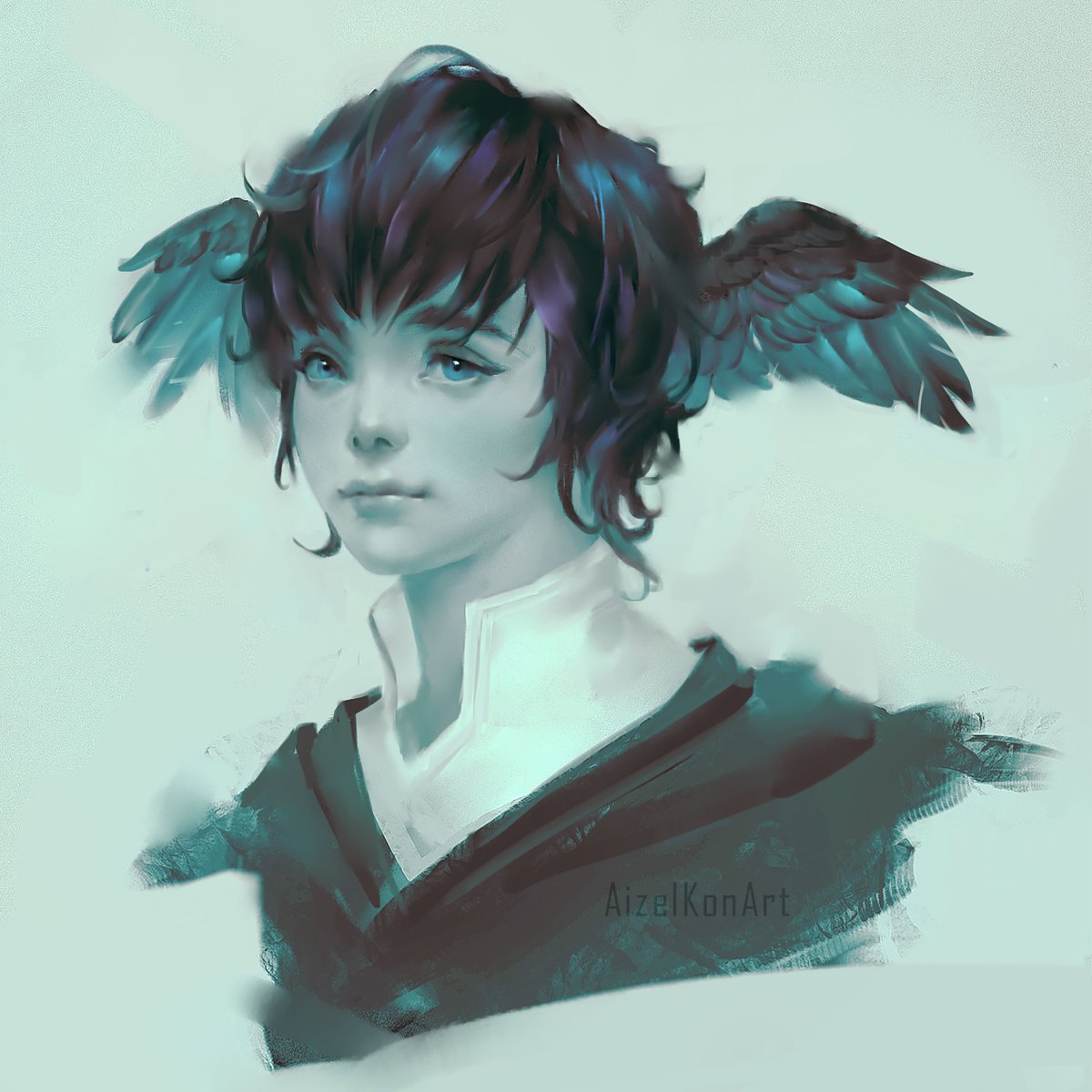 「Meteion💙 #FFXIV #FFXIVART #Endwalker 」|Anna Moshak ඞのイラスト