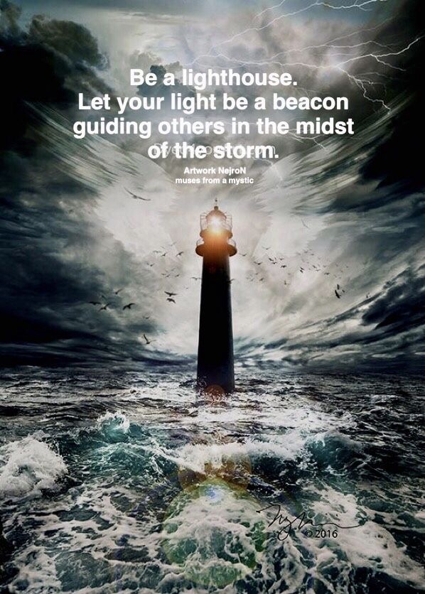 Beacon Light Quotes Lighthouse Inspirational Motivational Quote Let