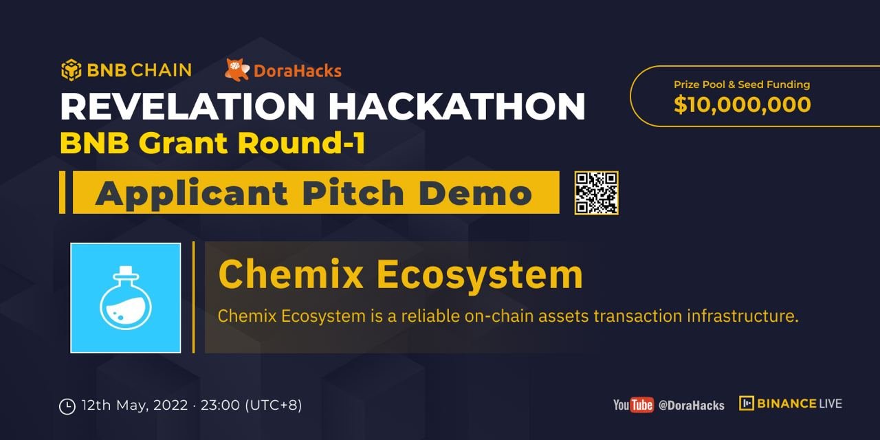 Chemix Ecosystem on Twitter: "Follow us on Binance Live @Binance and YouTube in the 12th May ...