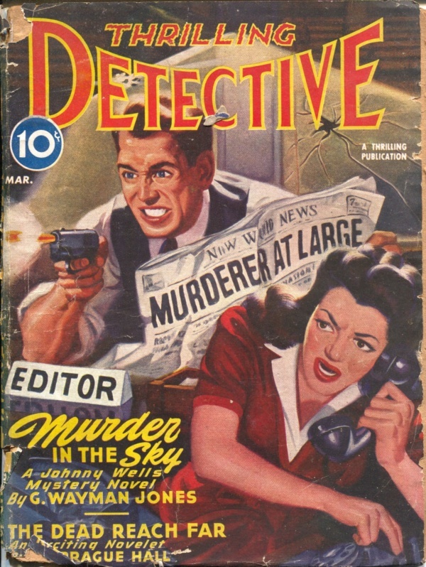 Pulp Covers on Twitter: "Murder In The Sky https://t.co/7JJpPioWO6 # Covers, Full Issue ...