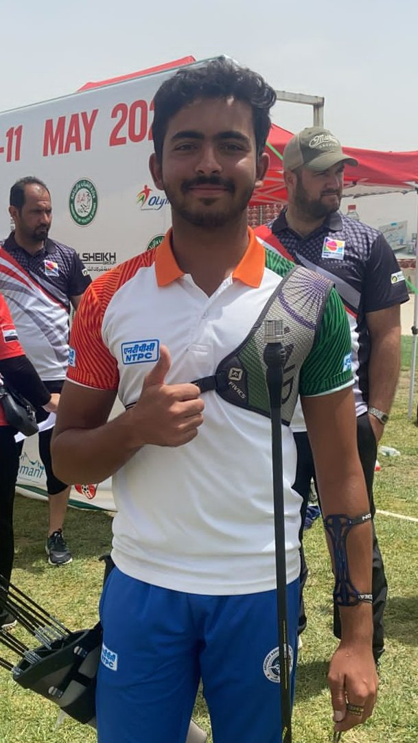 ARCHERY ASSOCIATION OF INDIA on Twitter: "8th Medal for INDIA.!! 🥇🥇🥇🥇🥇🥈🥉🥉 Parth Salunkhe wins ...