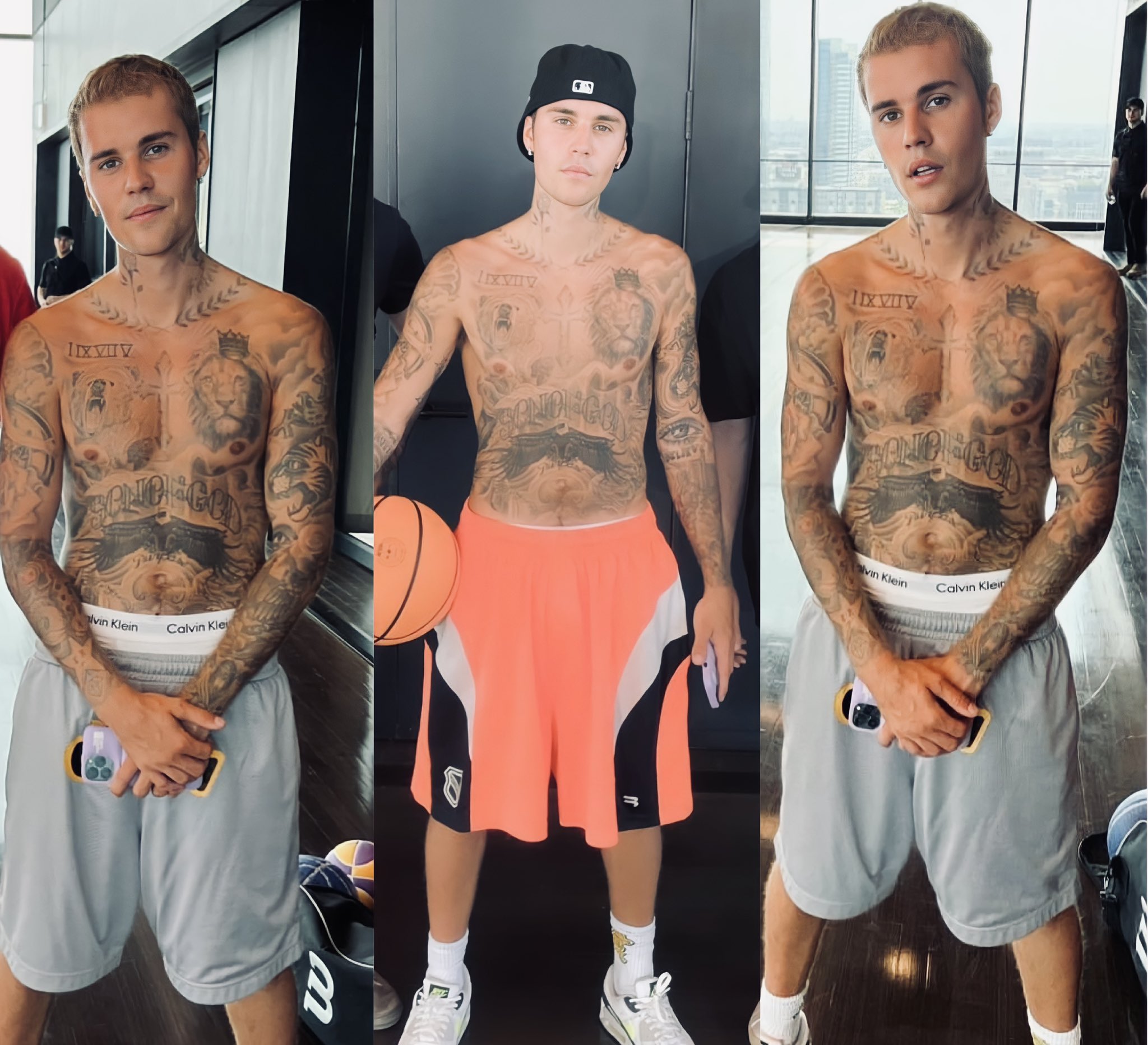 Justin Bieber Muscles May 2022