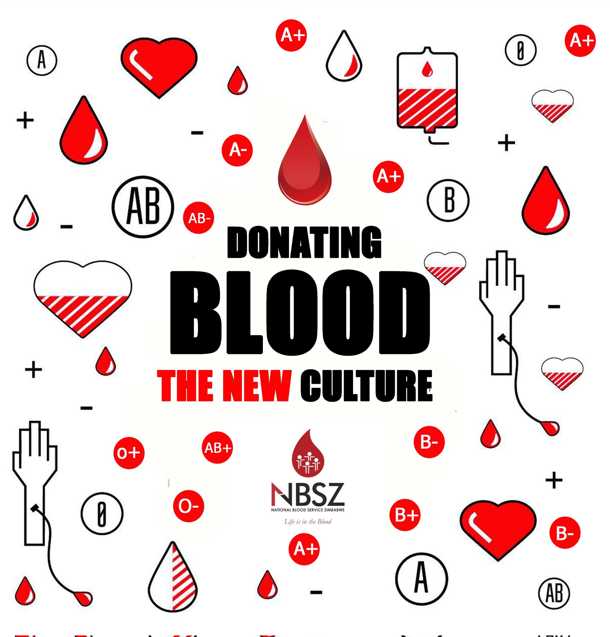 Creative Blood Donation Poster