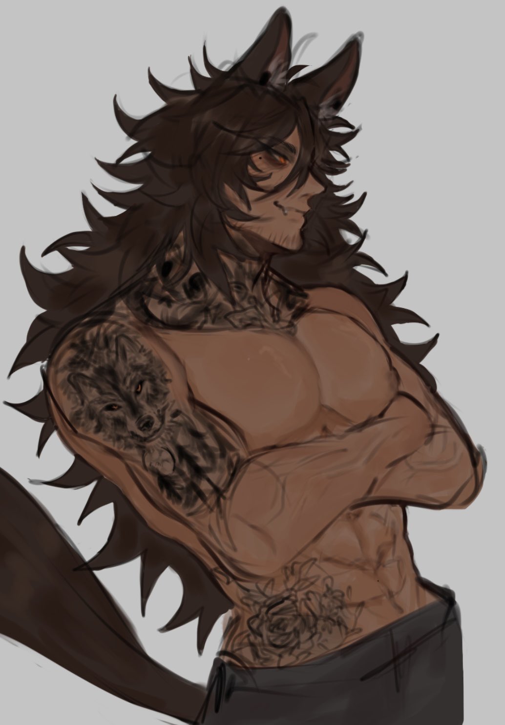 Vari on Twitter: "Tattoos ‼️🫵🏽🙄 #oc #originalcharacter #procreate #art https://t.co/dLRLLNvXom ...