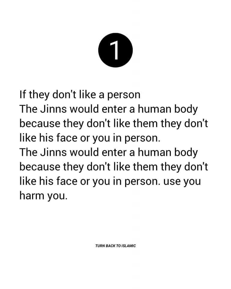 Jinn In Human Body
