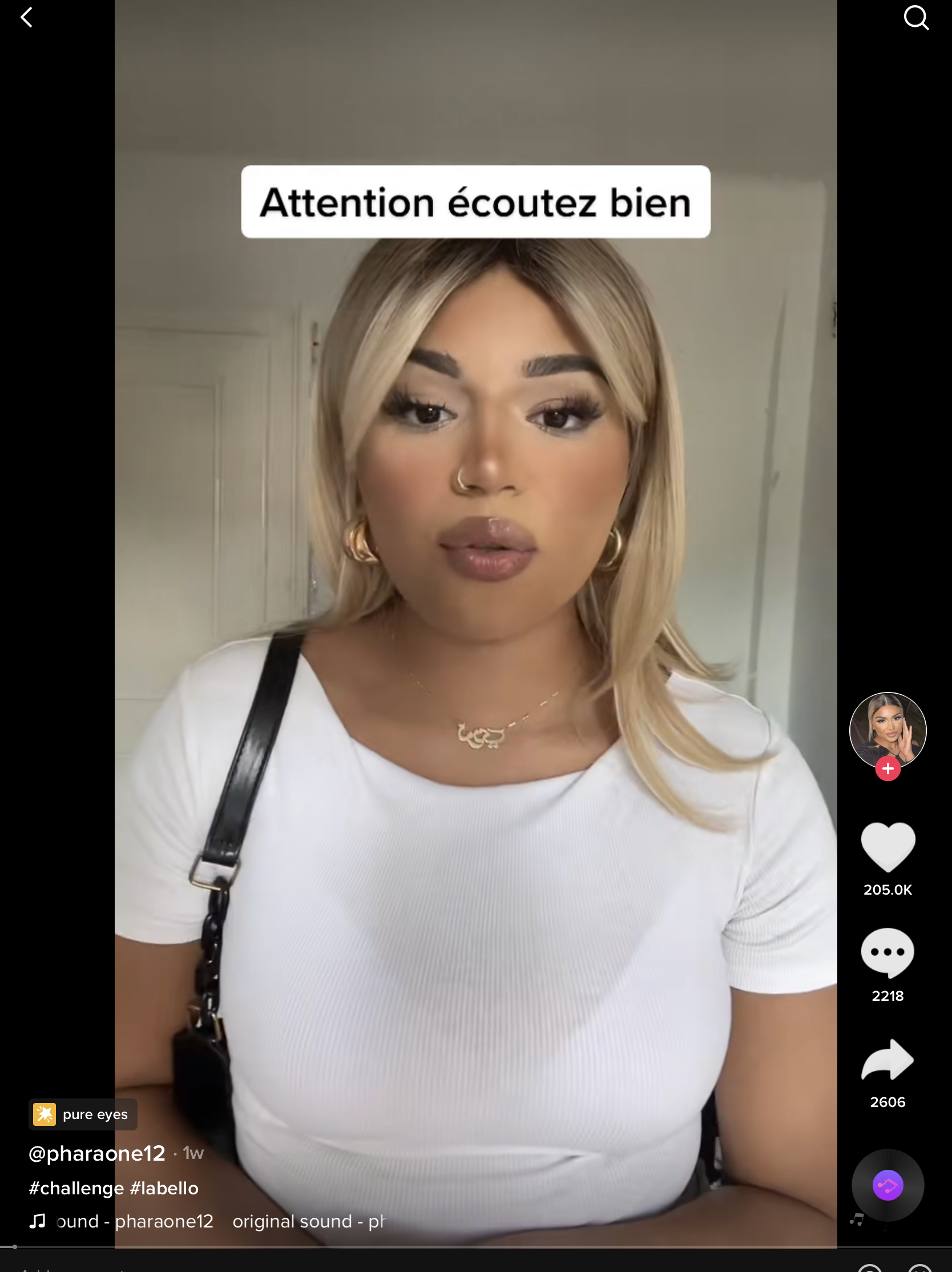 Abbie Richards on Twitter: "TW: Self-harm/suicide The "Labello Challenge" is the newest TikTok ...