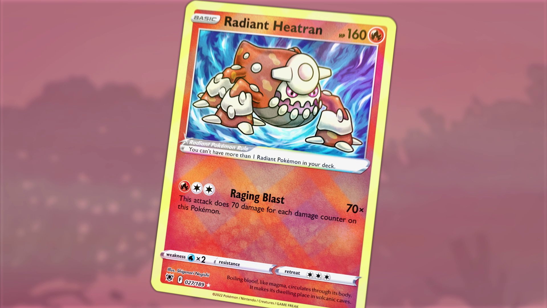 Heatran Card Ex