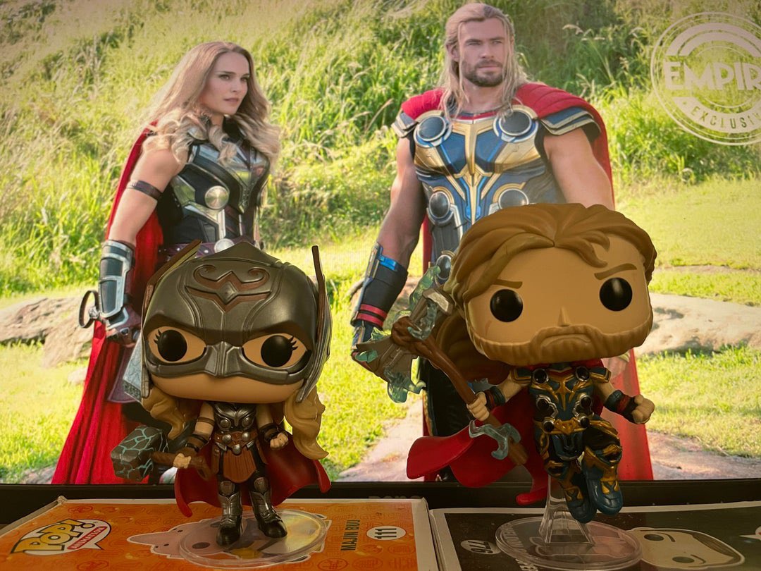 FunkoMarvelnews on Twitter: "Closer look at 2 Thor Love and Thunder Pops! Credit: Reddit VilCyan ...