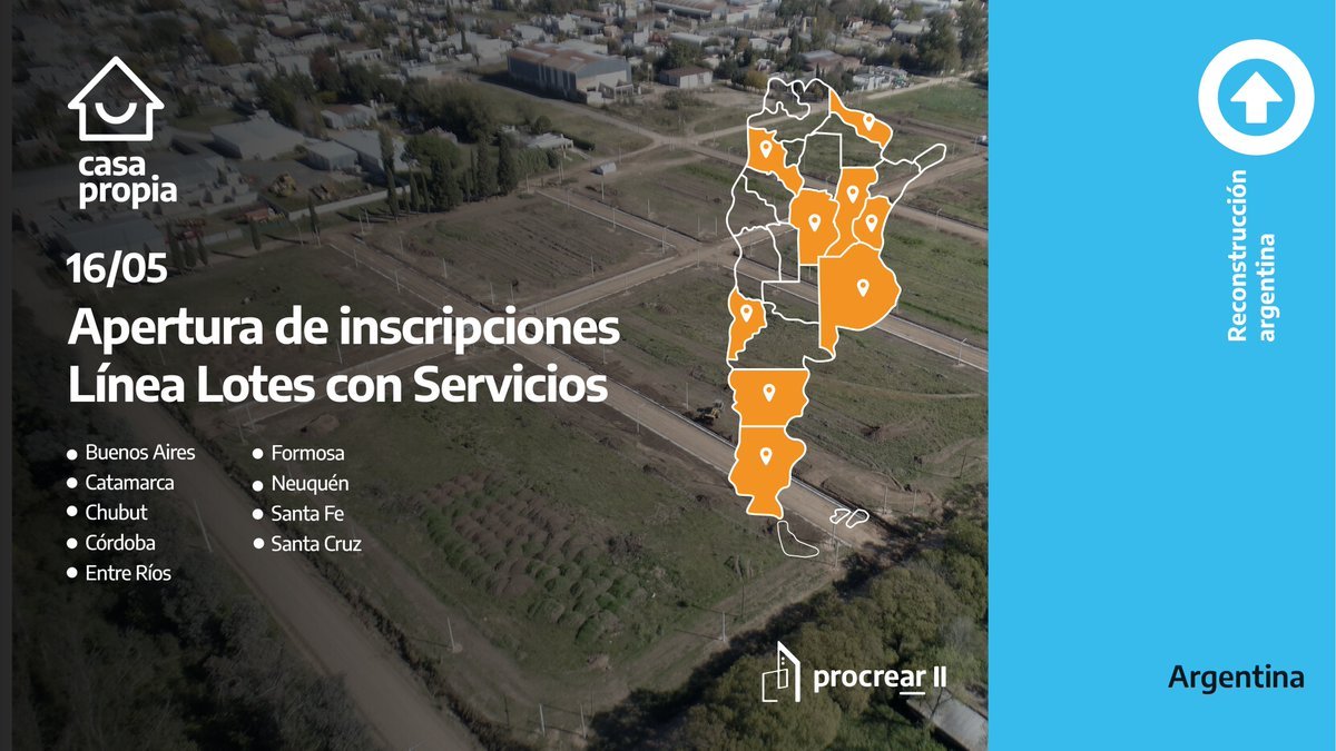 Procrear On Twitter El Lunes 16 5 Abrimos La Inscripción De La Línea