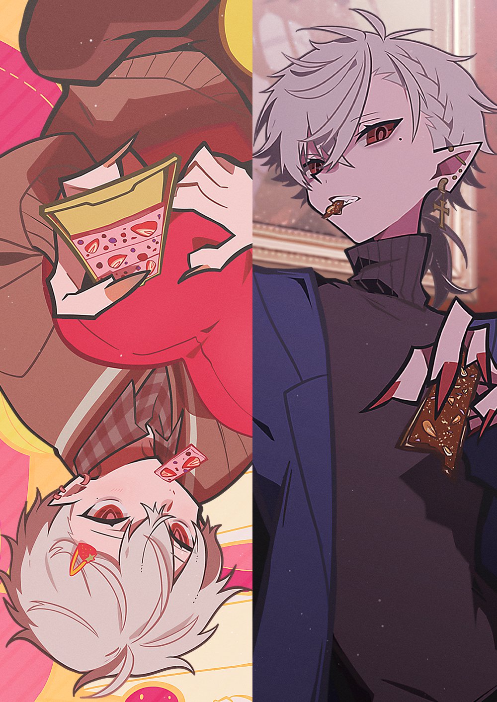 well on Twitter: "🦇🍫 #kuzuart https://t.co/K2Ix42po0n" / Twitter