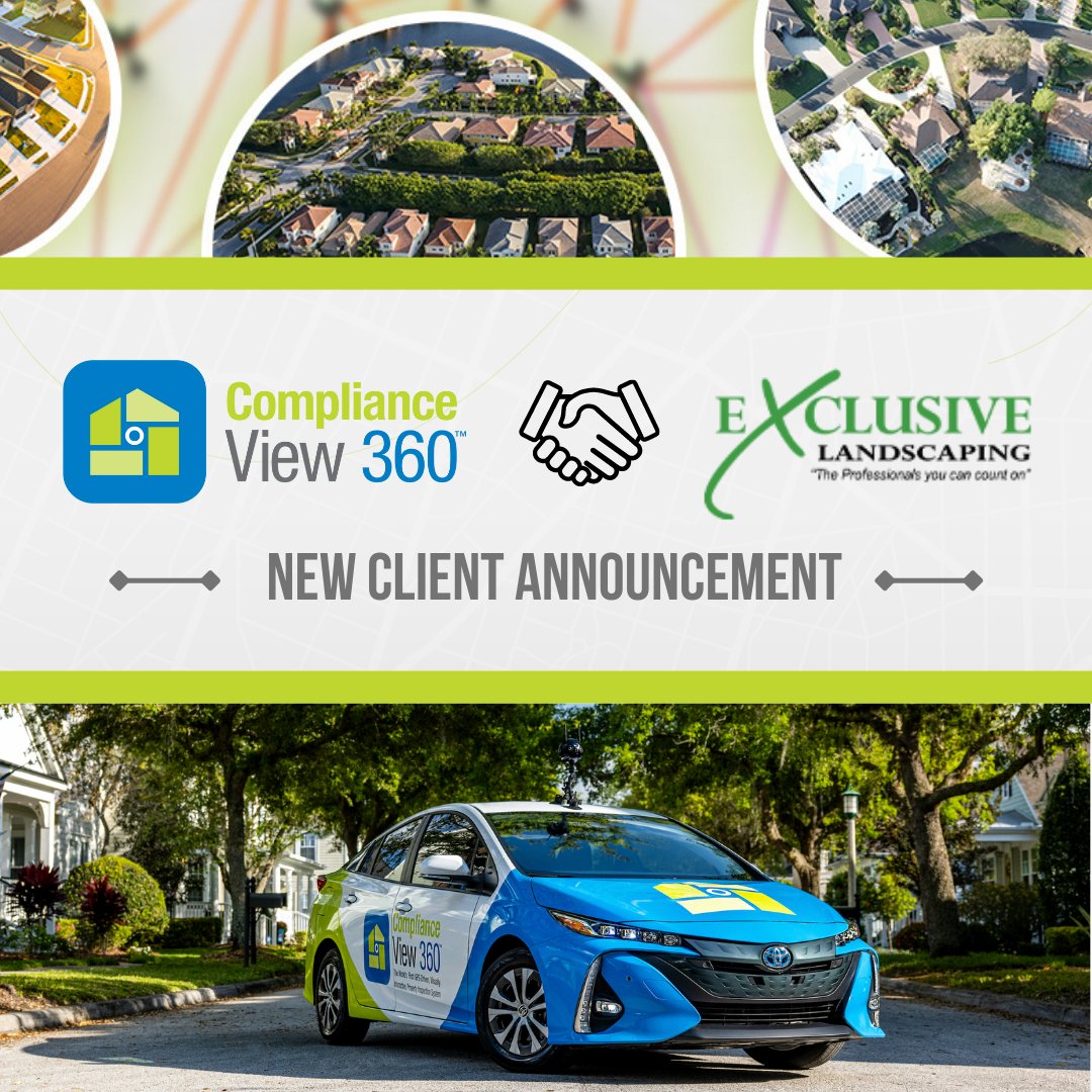 Compliance View 360 on Twitter: "We are excited to announce Exclusive Landscaping has joined ...