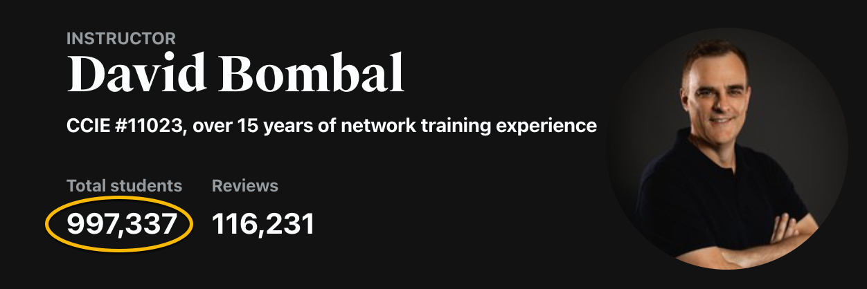 David Bombal on Twitter: "It's my birthday on Friday.... what an amazing present it would be if ...