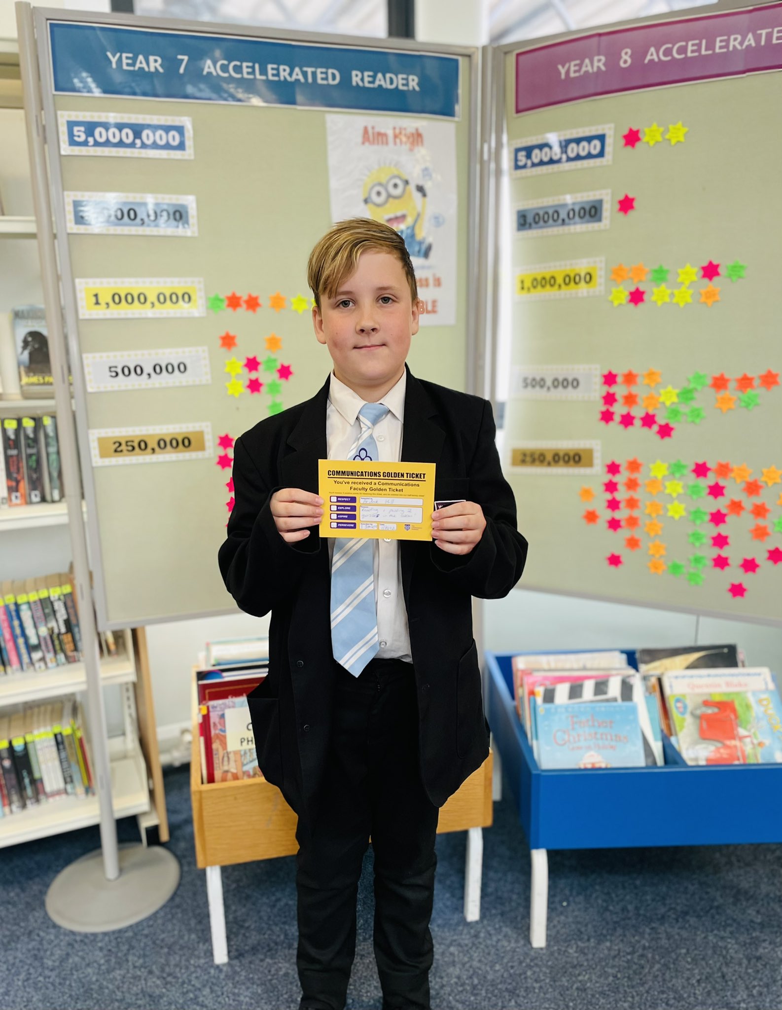 Library on Twitter: "Our new golden ticket reward system for @TLAComms ...