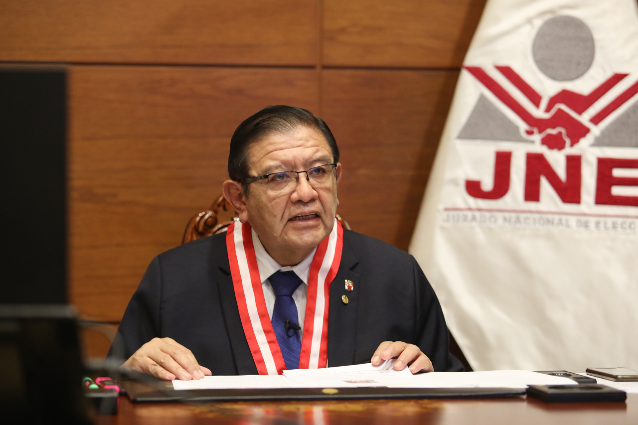 Jne Perú On Twitter El Presidente Del Jne Jorge Luis Salas Arenas