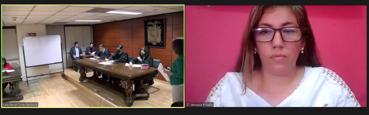 Corte Nacional on Twitter: "📌#SalaPenal| Dr. Luis Rivera Velasco (juez ponente), Dra. Daniella ...