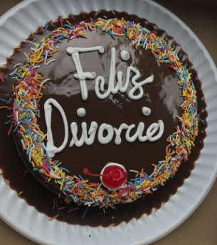 Pastel De Feliz Divorcio