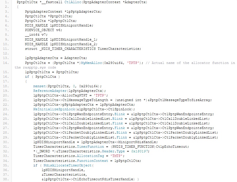 Ptrace Security GmbH on Twitter: "CVE-2022-21972: Windows Server VPN Remote Kernel Use After ...