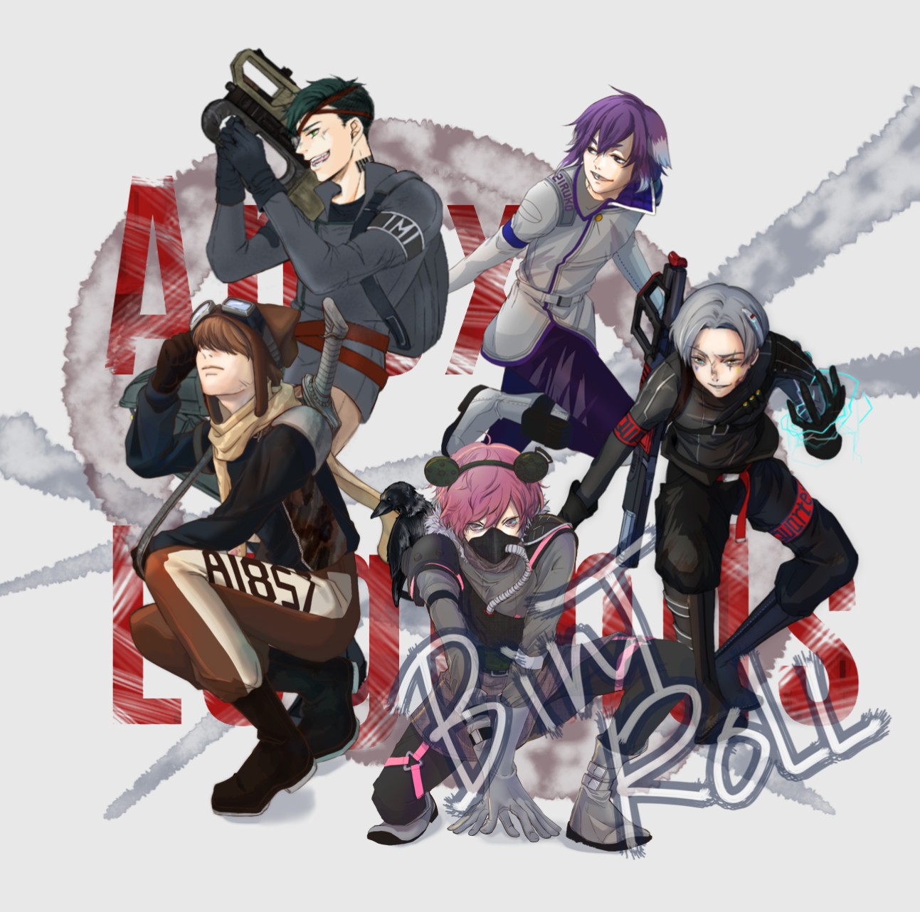 消しゴムのプラ on Twitter: "Apex楽しんでるメンバーで集合させました。 ⚠️擬人化注意 #bintrollFA https://t.co/vSKOtHe7tZ" / Twitter