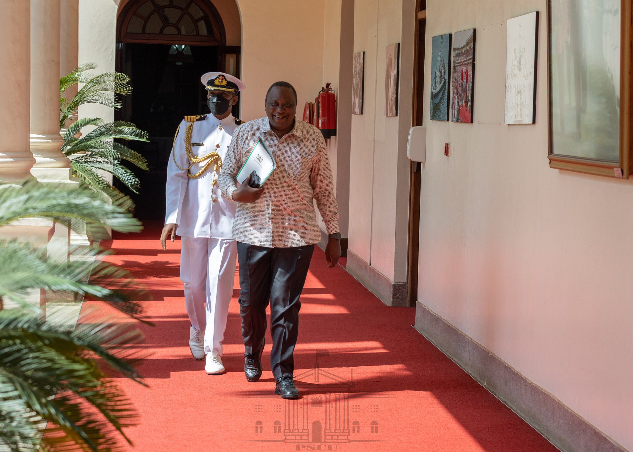 State House Kenya on Twitter: "His Excellency President Uhuru Kenyatta is today, at State House ...
