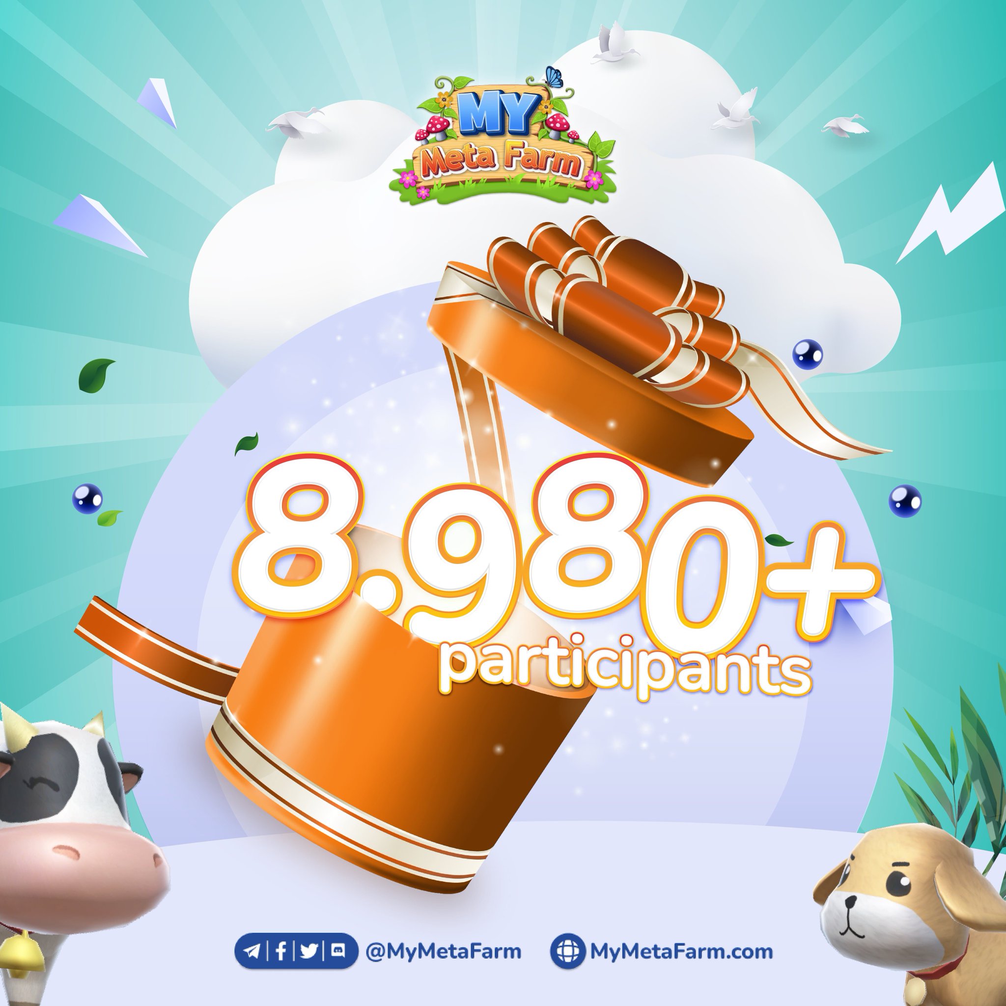 My Meta Farm | TOP1🔶BNB | TOP2 METATHON | TOP10🔺 on Twitter: "Wowww, the airdrop for our ...