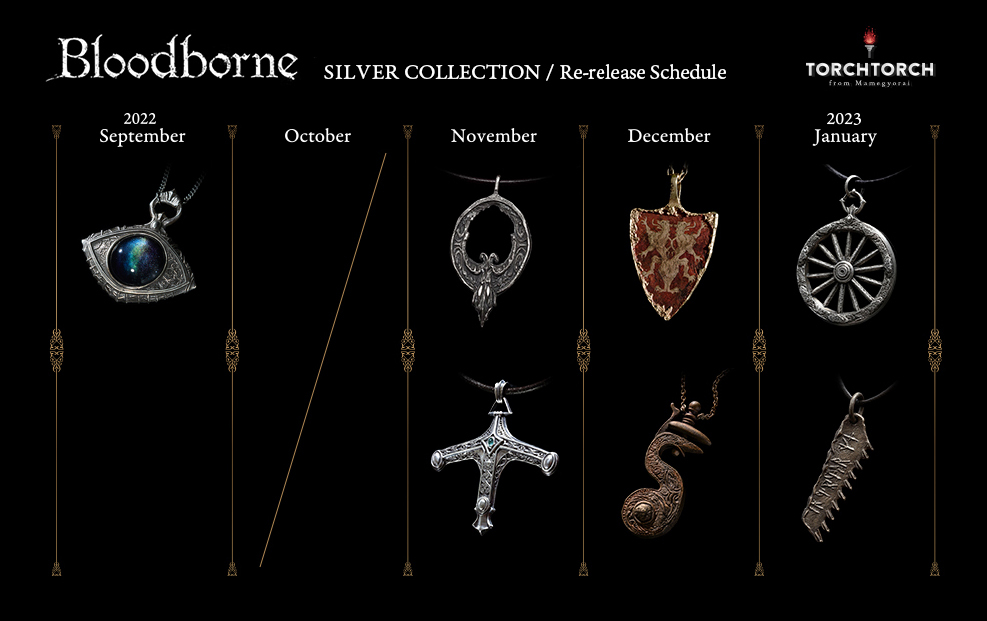 TORCH TORCH on Twitter: "【#Bloodborne Hunter Badges - Re-Release!】 For Bloodborne fans living ...