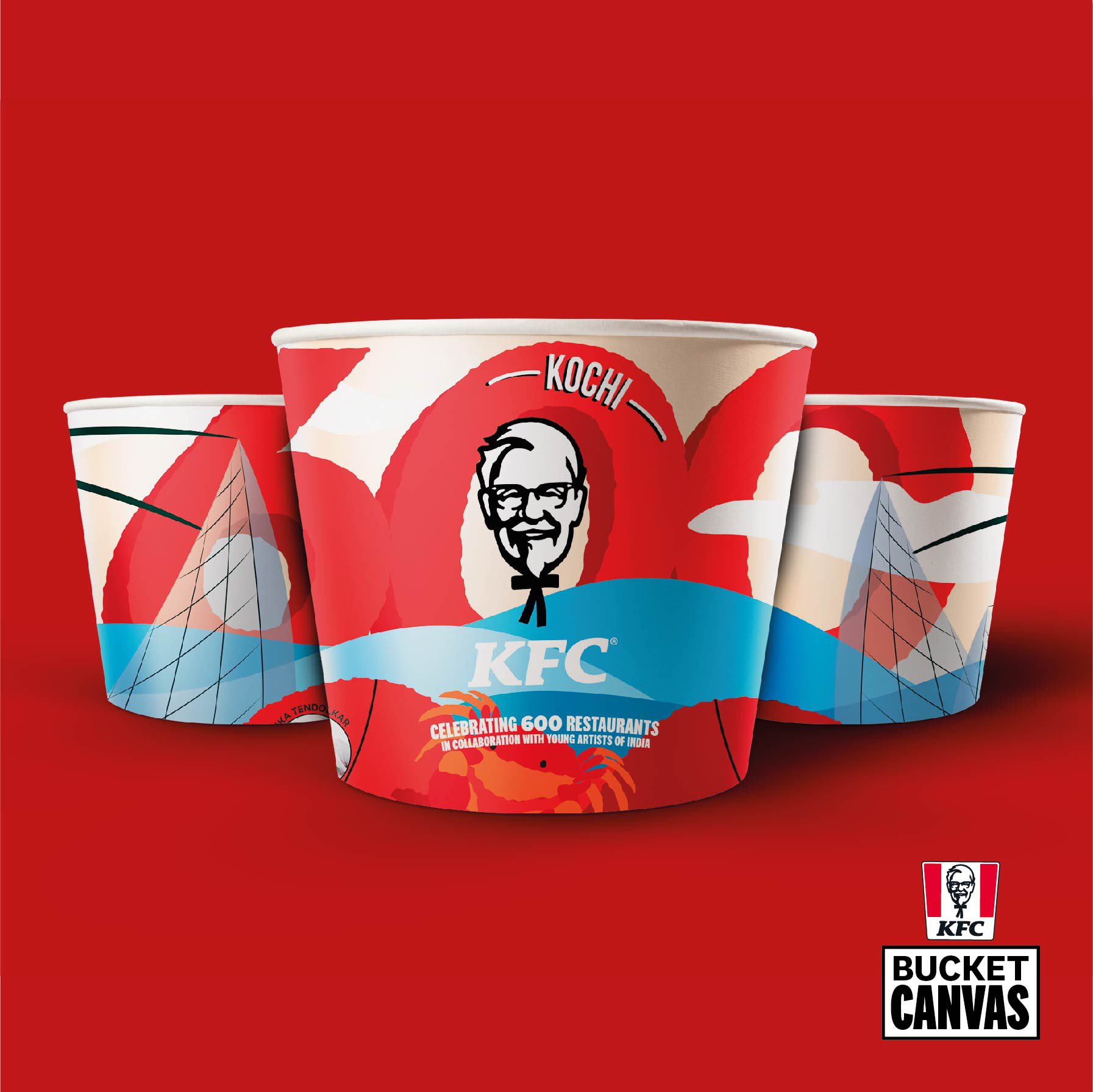 Empty Kfc Bucket