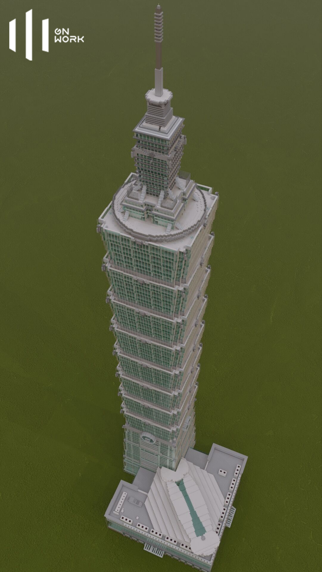 Taipei 101 Minecraft
