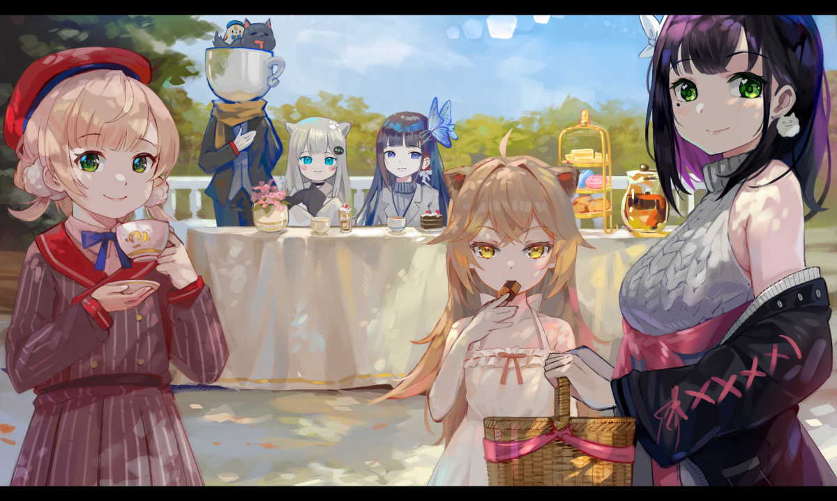 吉川紘(Hiro-Artwork) on Twitter: "茶會 #どろういんぐ #るるどらいおん #Nabillust #Nyaacho https://t.co/0FdKzX6wlu ...