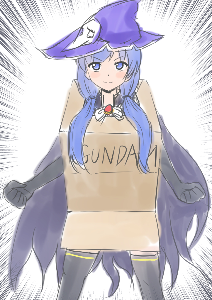 「ダン〇ール 式姫お絵かき60分一本勝負 」 いちまのイラスト
