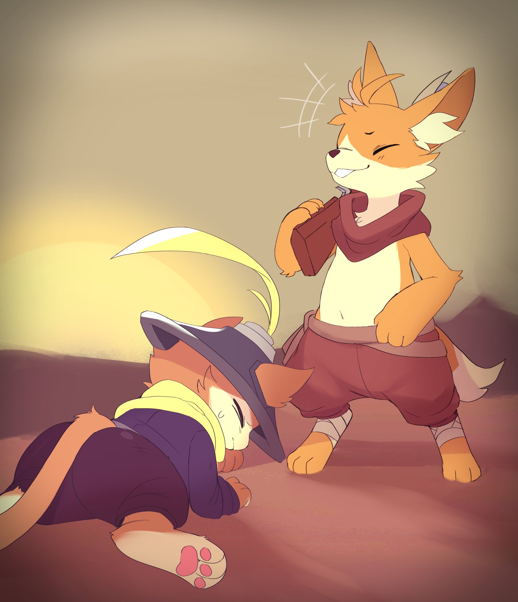 zSloth🔞 on Twitter: "🦊💥🐱 https://t.co/k28261iRnD" / Twitter