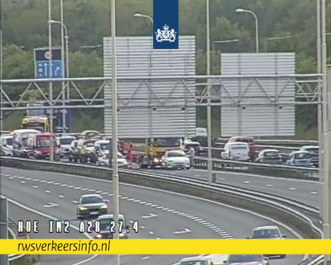 Rijkswaterstaat Verkeersinformatie on Twitter: "Ongeval bij knooppunt Hoevelaken (#A28) richting ...