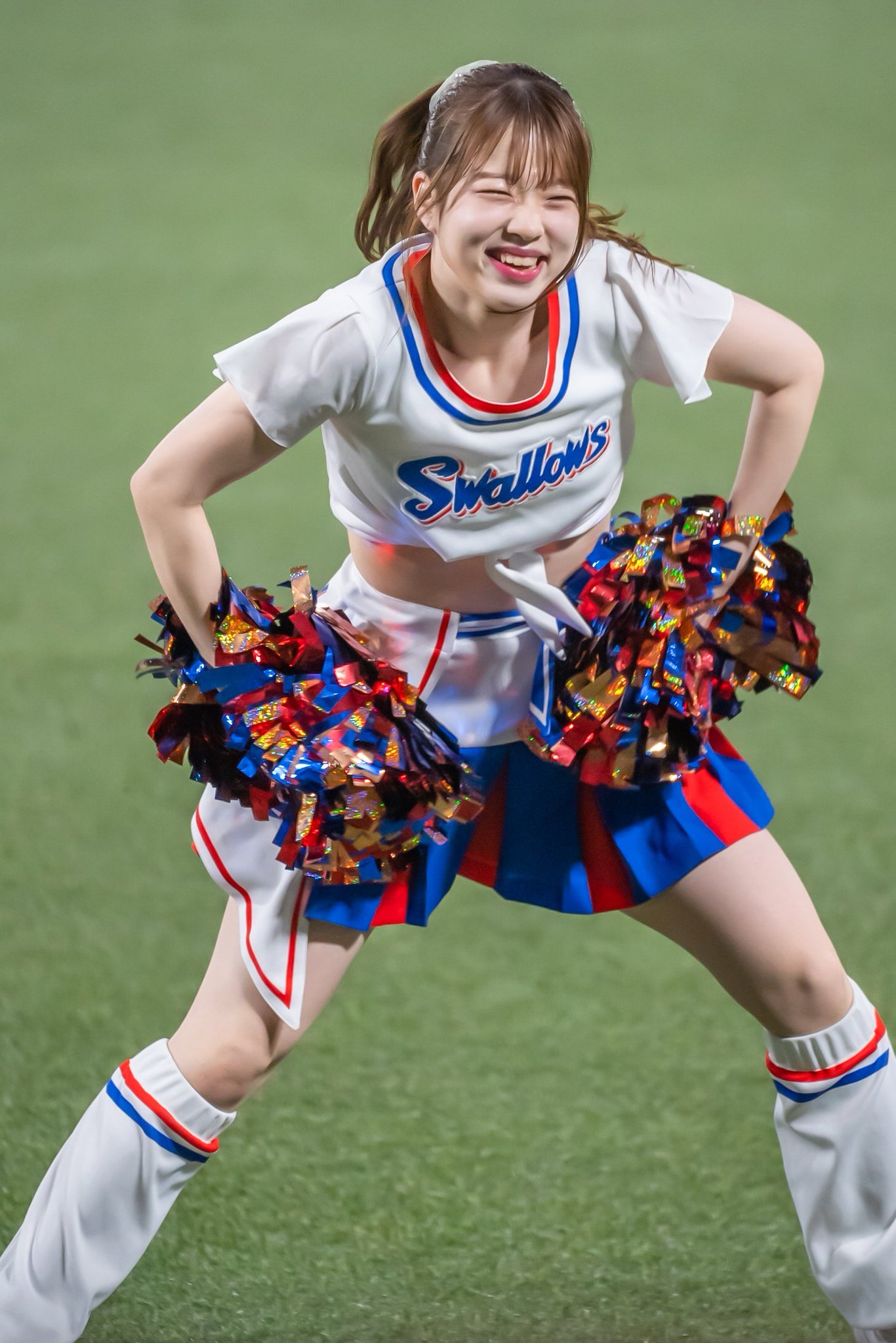 ys_hiro on Twitter: "観戦に行った日はイニング間のどこかで、さなちゃんが前に来てる気がする🤔 2022.05.11 # ...