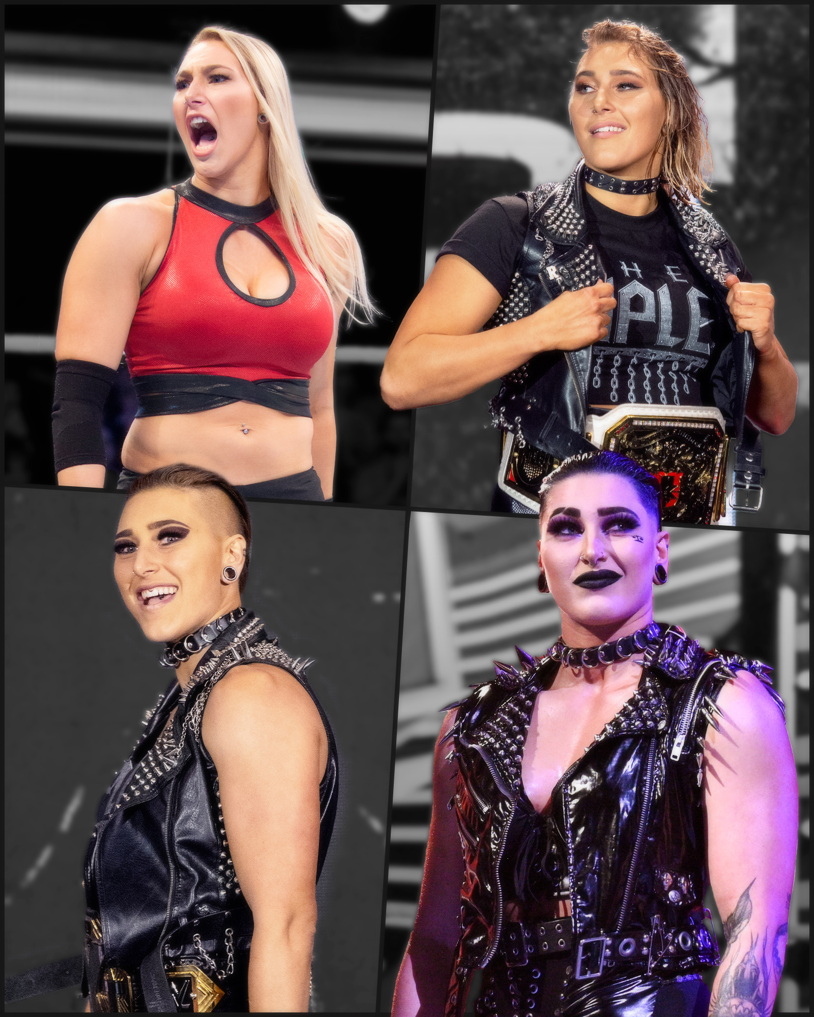 WWE on Twitter: "The evolution of @RheaRipley_WWE. https://t.co/b4DFtYOAg8" / Twitter