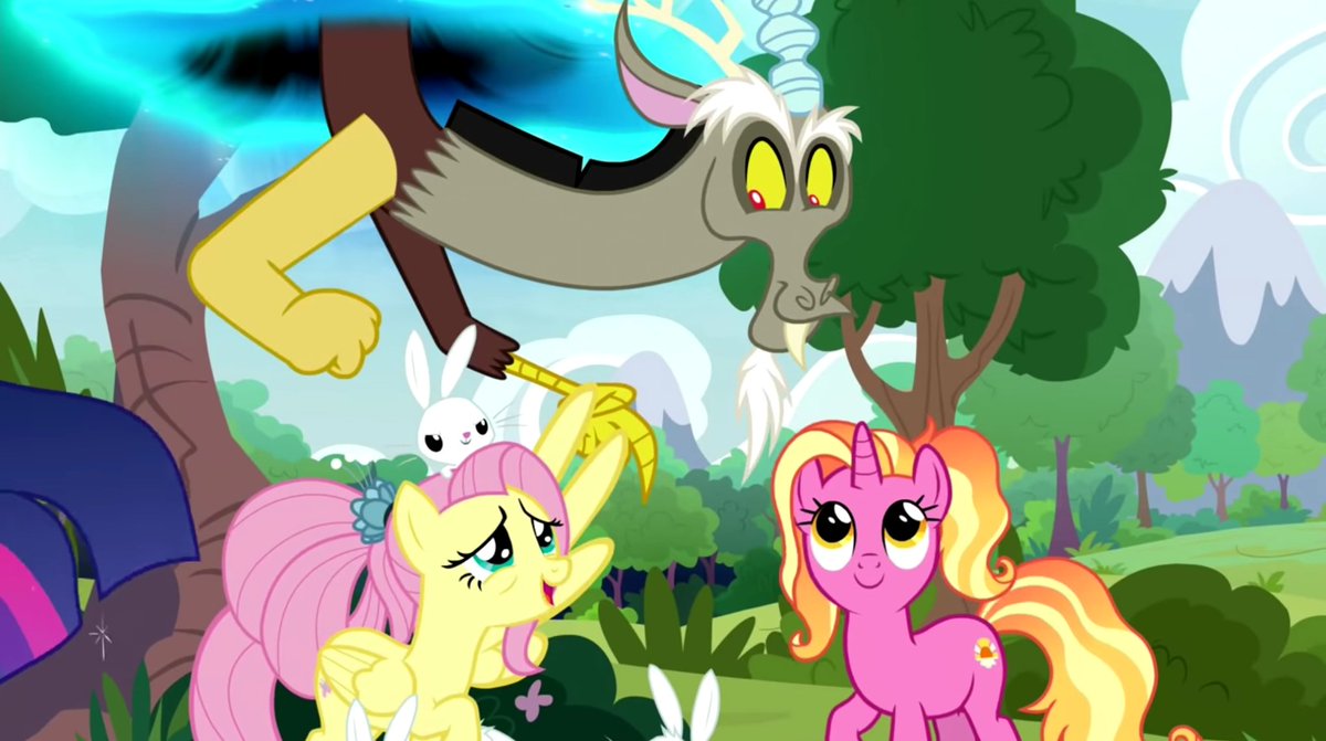 Fluttershy And Discord Children Fluttershy And Discord