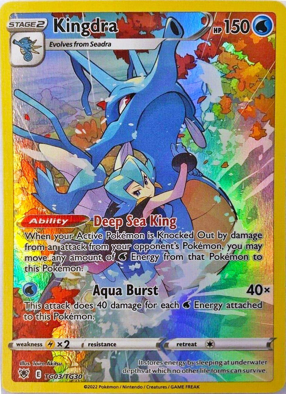 Pokemon Kingdra Evolution Chart