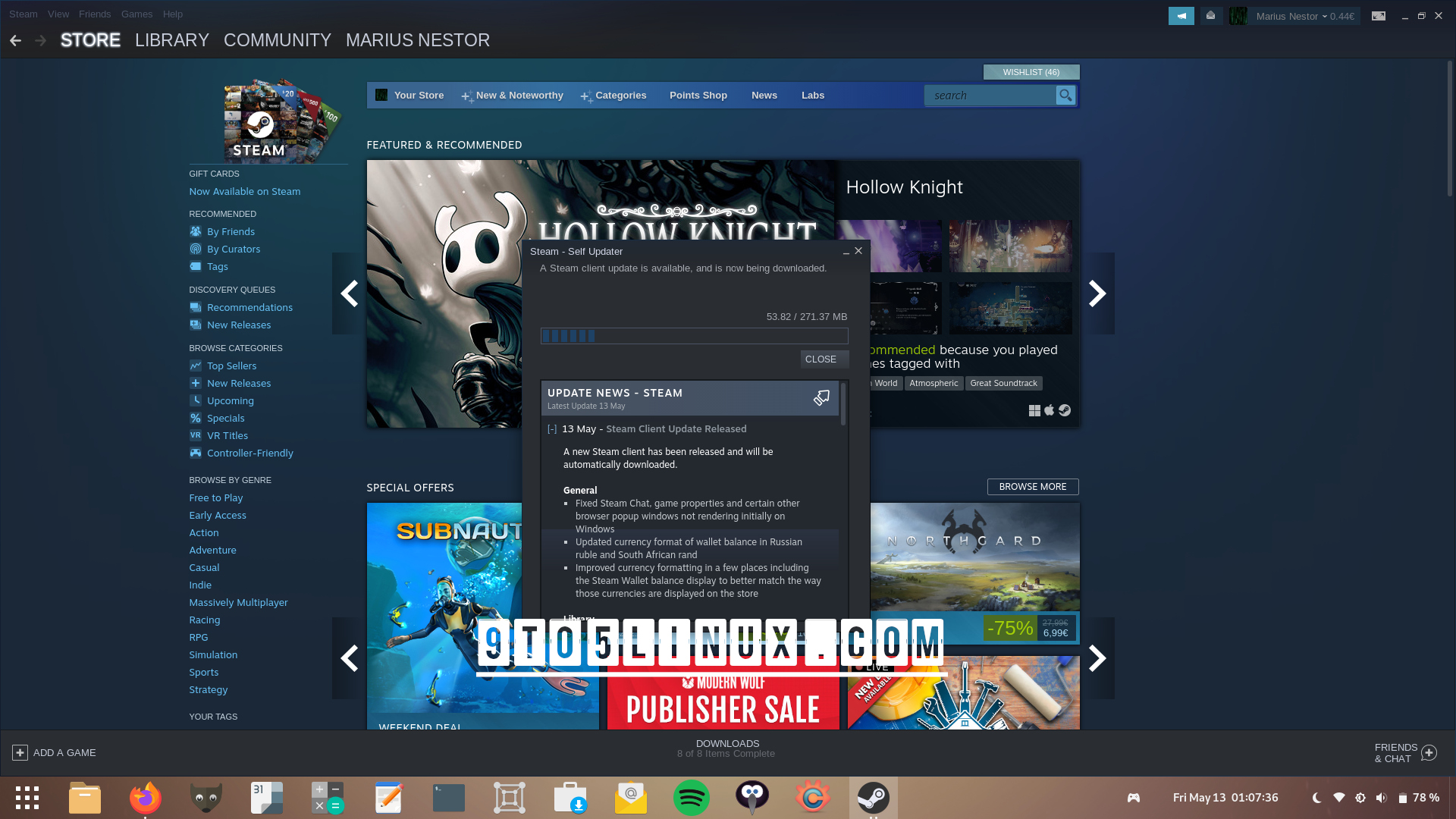 9to5linux On Twitter Valve Releases New Steam Client Update To