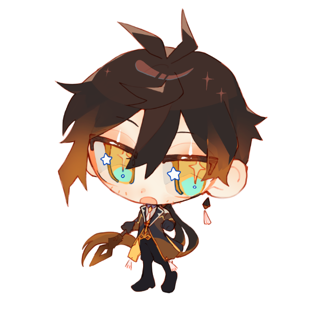 「new chibi style drop lets see how long t」|jinnsae 🐙 awakening replayのイラスト