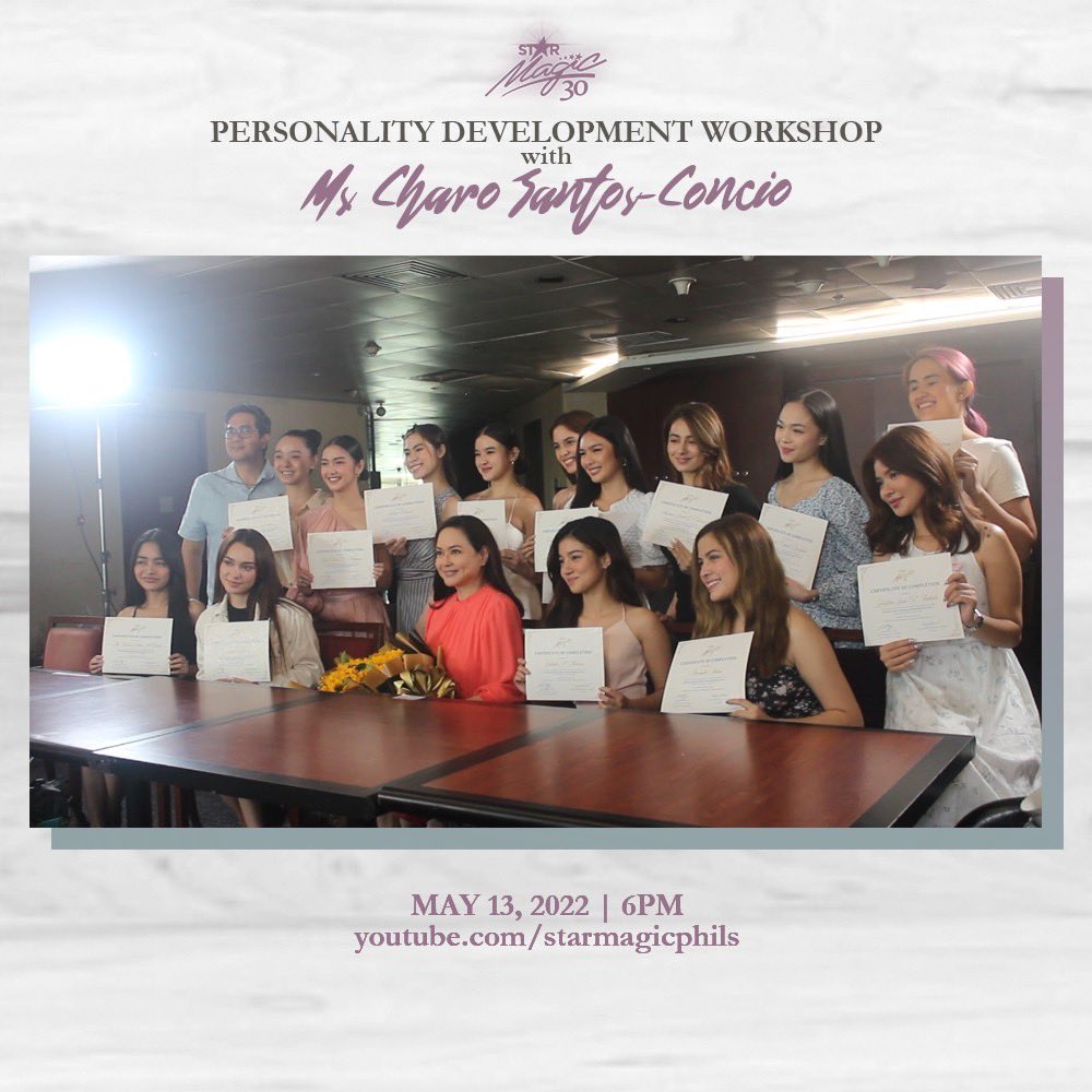 Star Magic on Twitter: "The stunning ladies of Star Magic are the lucky first batch of students ...