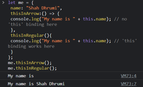 The Difference Between Regular Functions and Arrow Functions 🧵👇🏽 ...