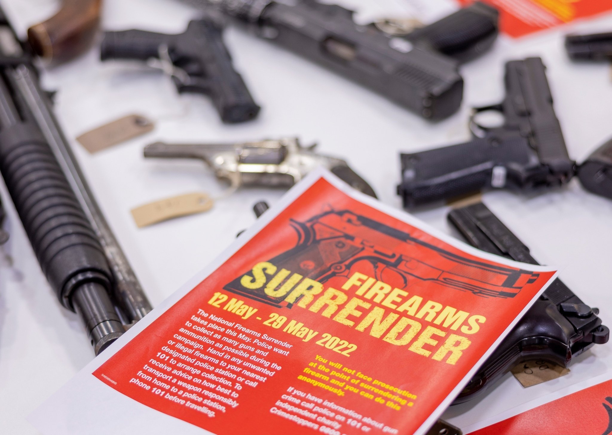 Lancashire Police on Twitter: "🔫 After a change in legislation, we’re supporting Op Aztec– a ...